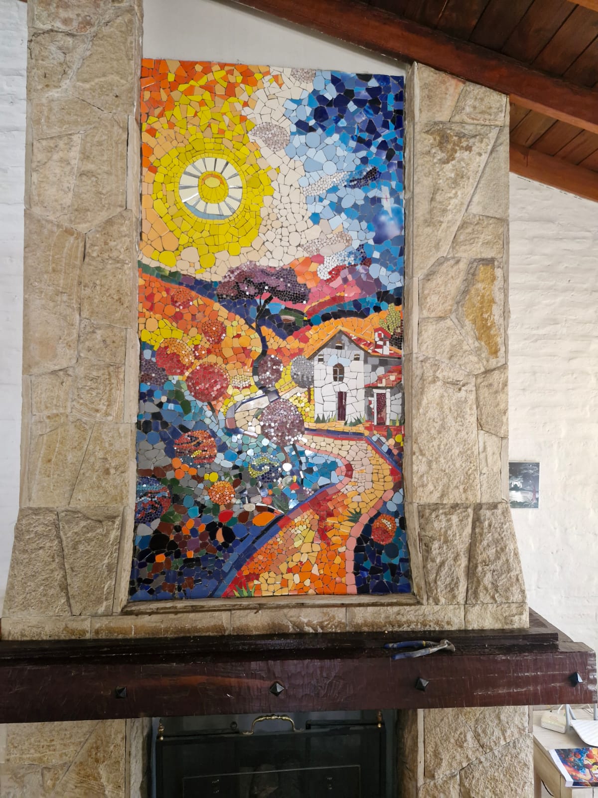 Bringing ‘Country House’ to Life: A Collaboration in Mosaic Art – The ...